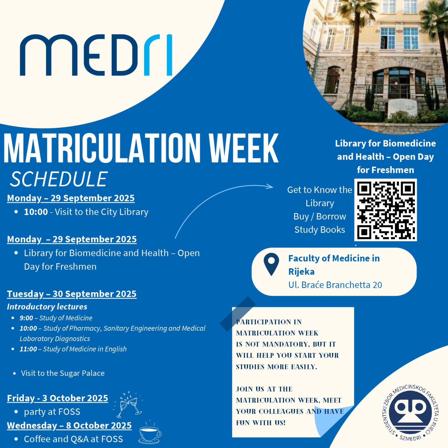 Faculty of Medicine in Rijeka – MEDRI